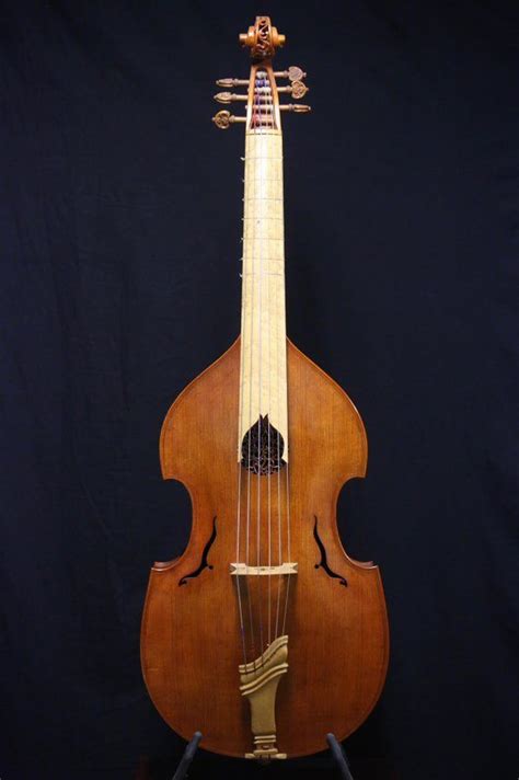 Beautiful Bass Viola Da Gamba