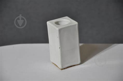 ᐉ Свічник Декоративний Verticalos білий бетон • Краща ціна в Києві Україні • Купити в Епіцентр