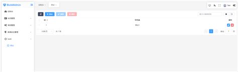 Crud自动生成后。并且角色组设置权限，但登陆后还是显示没有权限 Buildadmin