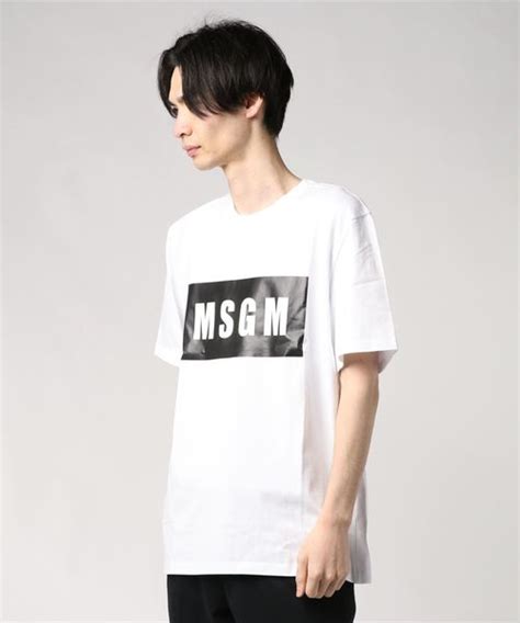 Msgm Msgm Box Tee T Wear