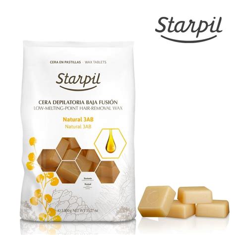 Stripless Gold Hard Wax With Titanium Dioxid Starpil Original Blend Kg THE SECRET BEAUTY STORE