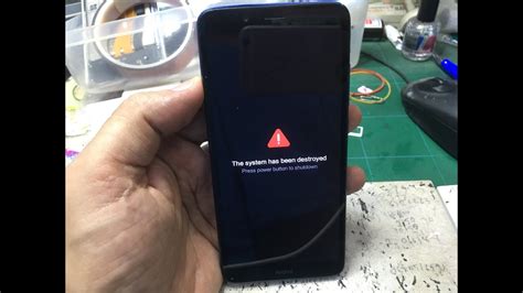 Redmi 7a The System Has Been Destroyed Unlocktool Youtube