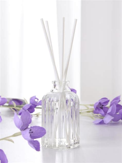 다이소 라인 유리병 디퓨저 50 Ml 라벤더 향 위시버킷