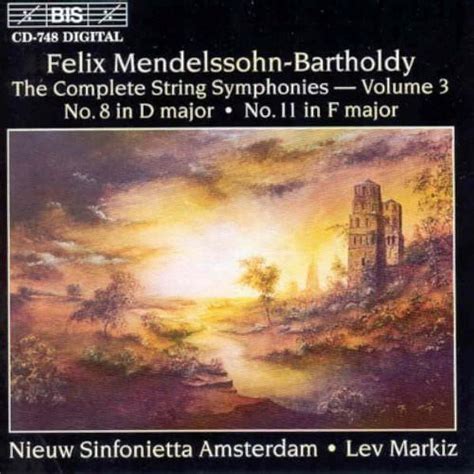 Lev Markiz Complete String Symphonies Music And Performance Cd