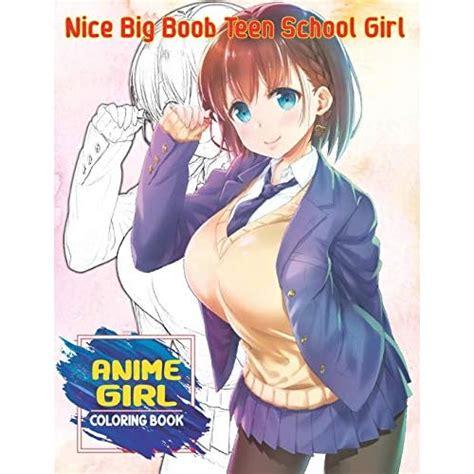 Cute Anime Girls Coloring Book Manga Style Large Print In Kosovo At