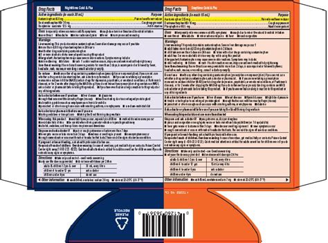 Nite Time Day Time Acetaminophen Dextromethorphan Hbr Doxylamine Succinate Phenylephrine Hcl
