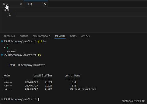 Git中reset和rever的使用git Revert Csdn博客