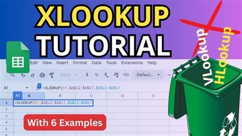 How To Use Xlookup 6 Examples Xlookup Tutorial 2024 Youtube