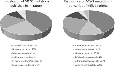 Pdf Multiple Endocrine Neoplasia Type 1 Analysis Of Germline Men1