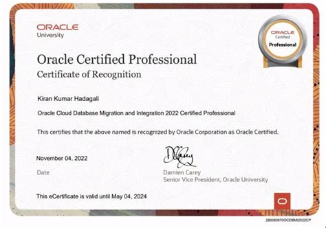 Kiran Hadagali On Linkedin Hcltech Oci Oraclecloudinfrastructure Oracledatabase
