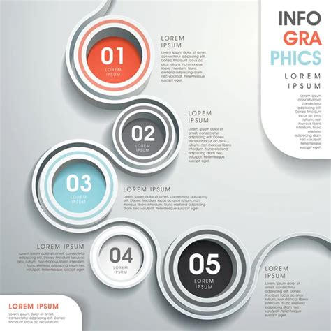 Abstract Flow Chart Infographics Stock Vector Kchungtw 35496311