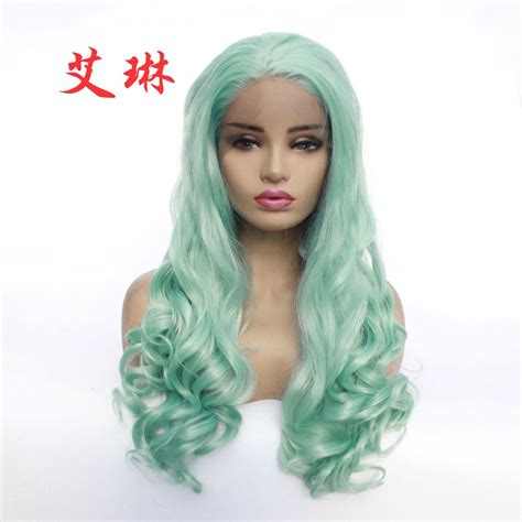 European American Front Lace Chemical Fiber Half Hand Hook Wig Headgear