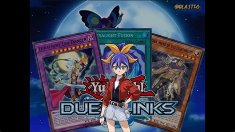 Lunalight Fusion💥🔥 Yu Gi Oh Duel Links Youtube
