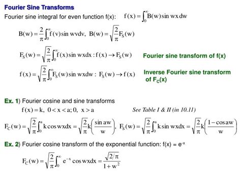 ppt 10 8 fourier integrals application of fourier series to