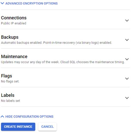 Uconn Stamford Google Cloud Platform Chapter Mysql