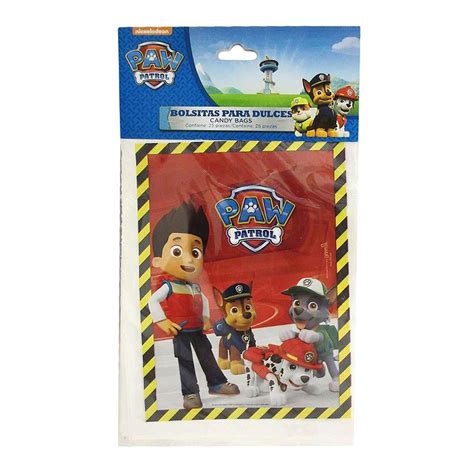 Bolsa Para Dulces Granmark Paw Patrol 25 Pzas Walmart