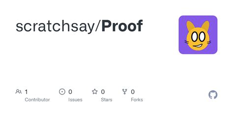 Github Scratchsayproof