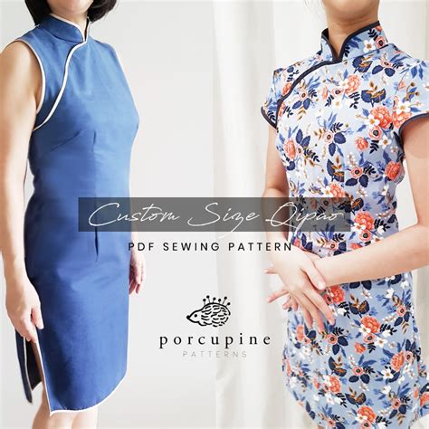 Qipao Sewing Pattern Girls Qi Pao Chinese Dress Free Pattern And Sew