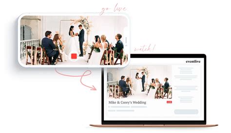 Live Stream Wedding App Eventlive