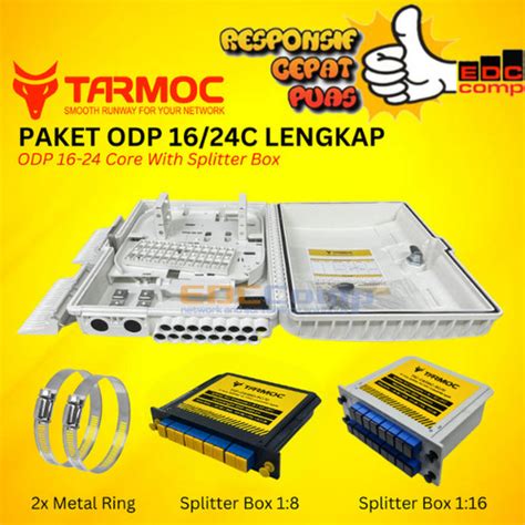 Jual Odp 8 Core Odp 16 Core Lengkap Splitter Box Fo Odp 8c 16c Double Lock Splitter Box 8c