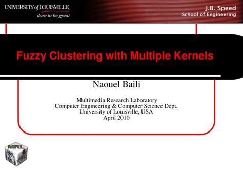 ppt fuzzy clustering with multiple kernels powerpoint presentation