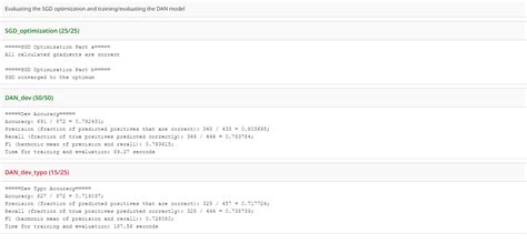 Solved Evaluating The Sgd Optimization And