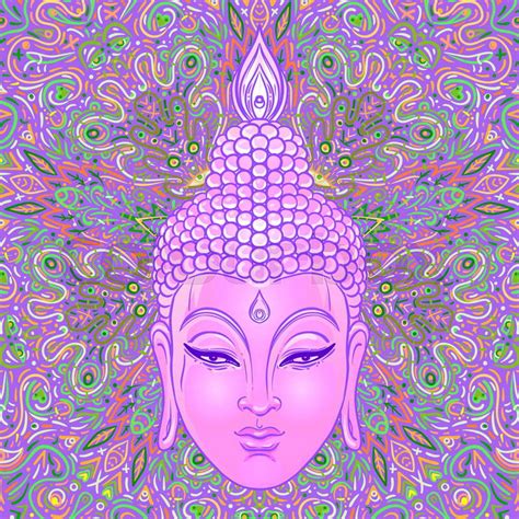 Wallpaper Psychedelic Buddha Trippy Buddha Wallpapers Wallpaper Cave