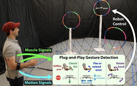 Un système de contrôle musculaire pour piloter un drone avec précision