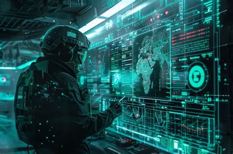 Premium Photo Cyber Sentinel Advanced Digital Security Measures For