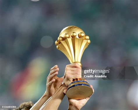 Africa Cup Of Nations Trophy Photos And Premium High Res Pictures