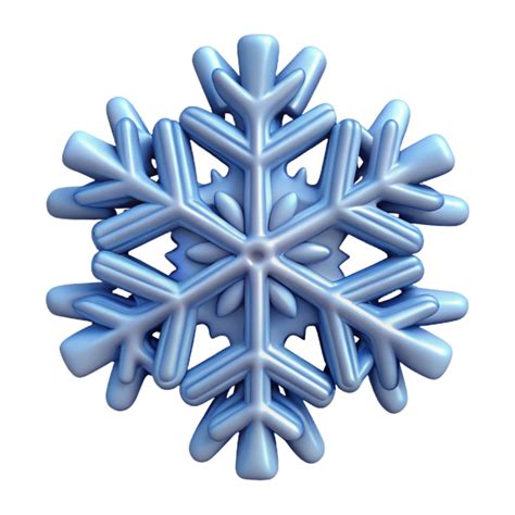 Vibrant Traditional Single Snowflake Intricate Detail High Resolution