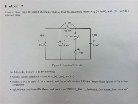 Solved Problem Using LTSpice Draw The Circuit Shown In Chegg