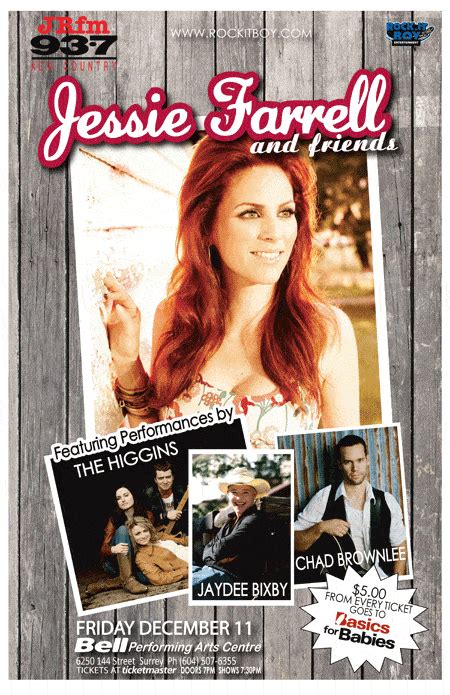 Jessie Farrell And Friends Featuring Performances By The Higgins
