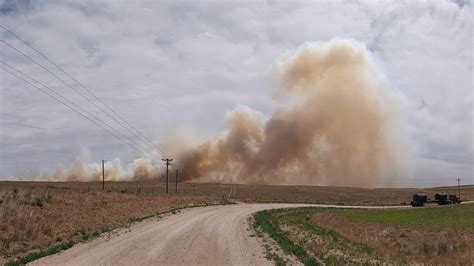Kneb Am 960 Am 1003 Fm Large Grass Fire Ignites Southwest Of Alliance