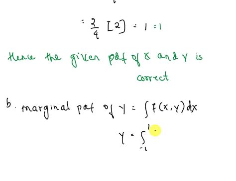 Solved 6 15 Pts Let X And Y Be Continuous Random Variables That Are