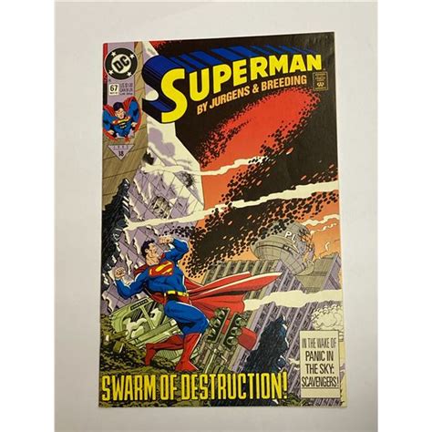 Superman 67 Vintage Dc Comic Book
