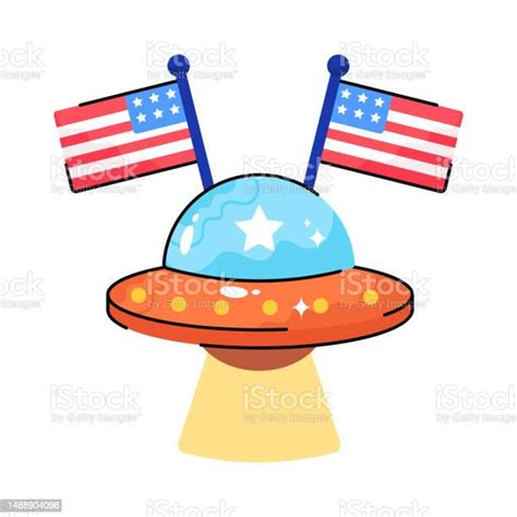 Ufo 낙서 벡터는 윤곽선 아이콘으로 채워져 있습니다 Eps 10 파일 3차원 형태에 대한 스톡 벡터 아트 및 기타 이미지