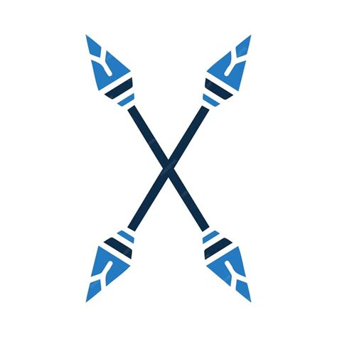 Premium Vector Attack Spear Stab Icon Simple Color Vector