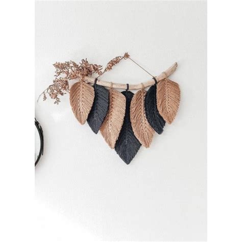 Jual Part 5 Macrame Leaf Macrame Daun Hiasan Dinding Wall Hanging Decor