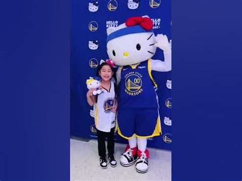 Had A Ball During Hellokitty Night With The Warriors 🏀💙💛 Shorts