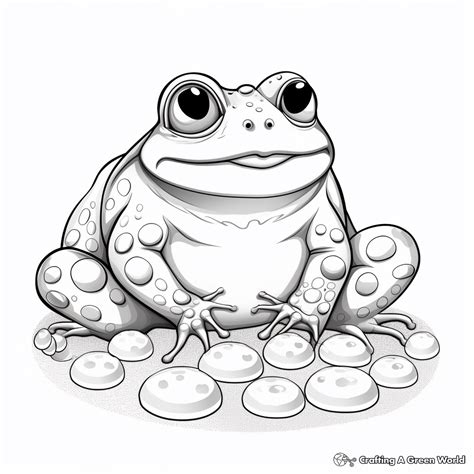 Toad Coloring Pages Free And Printable