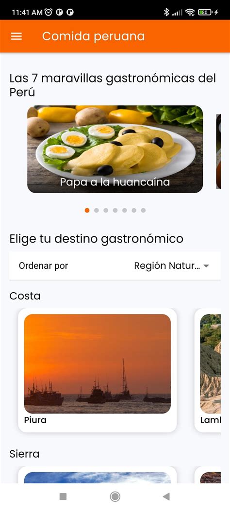 Descargar Comida Peruana Platos Típicos Apk Para Android Última Versión