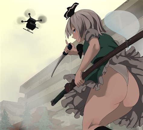 Yuri Kowashi Tetsukabuto Nuranura Konpaku Youmu Konpaku Youmu