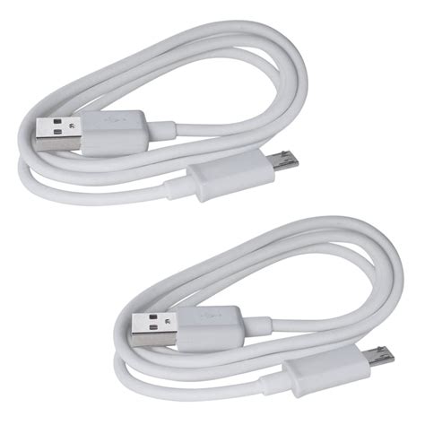 2x Replacement Usb Cable For Touch Fire Keyboard Dx White