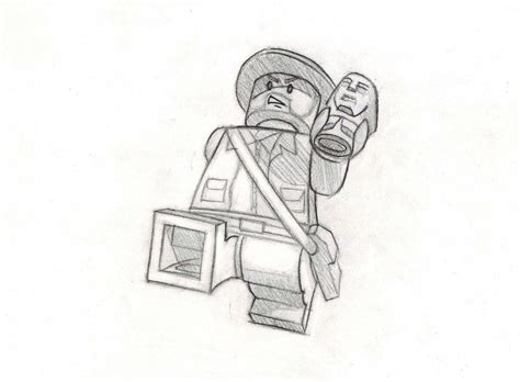 Lego Sketch 3 By Paulcouvela On Deviantart