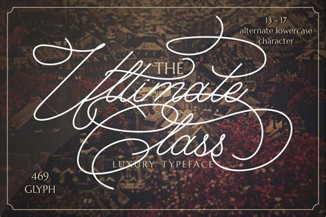 The Ultimate Class Script Script Fonts ~ Creative Market The Ultimate Class Script Script Fonts ~ Creative Market