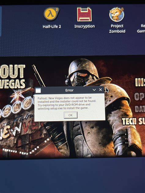 Anyone Else Having This Problem When Loading Up Fallout New Vegas R Steamdeck