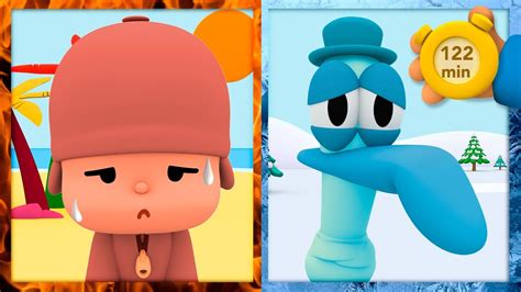 POCOYO E NINA As 4 Estações Do Ano 122 min DESENHOS ANIMADOS para crianças YouTube