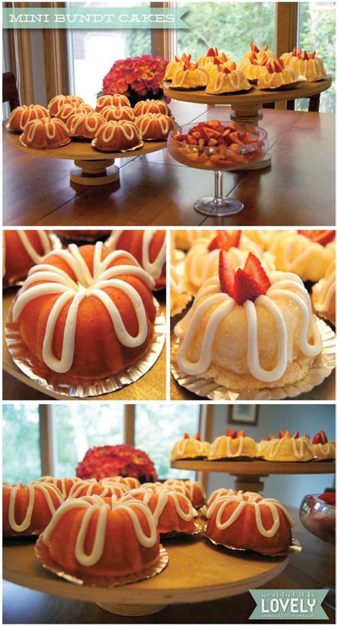 Mini Bundt Cake Decorating Ideas At Michael Mock Blog