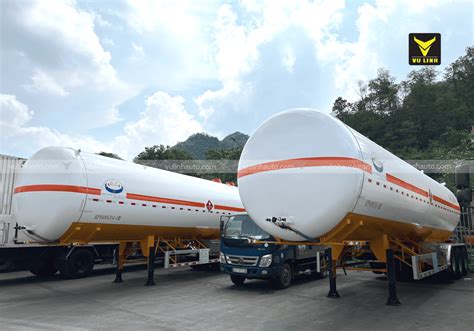 Vu Linh Auto NhẬp KhẨu 02 SƠ Mi RƠ Mooc ChỞ Lpg Jiuyuan 53m3